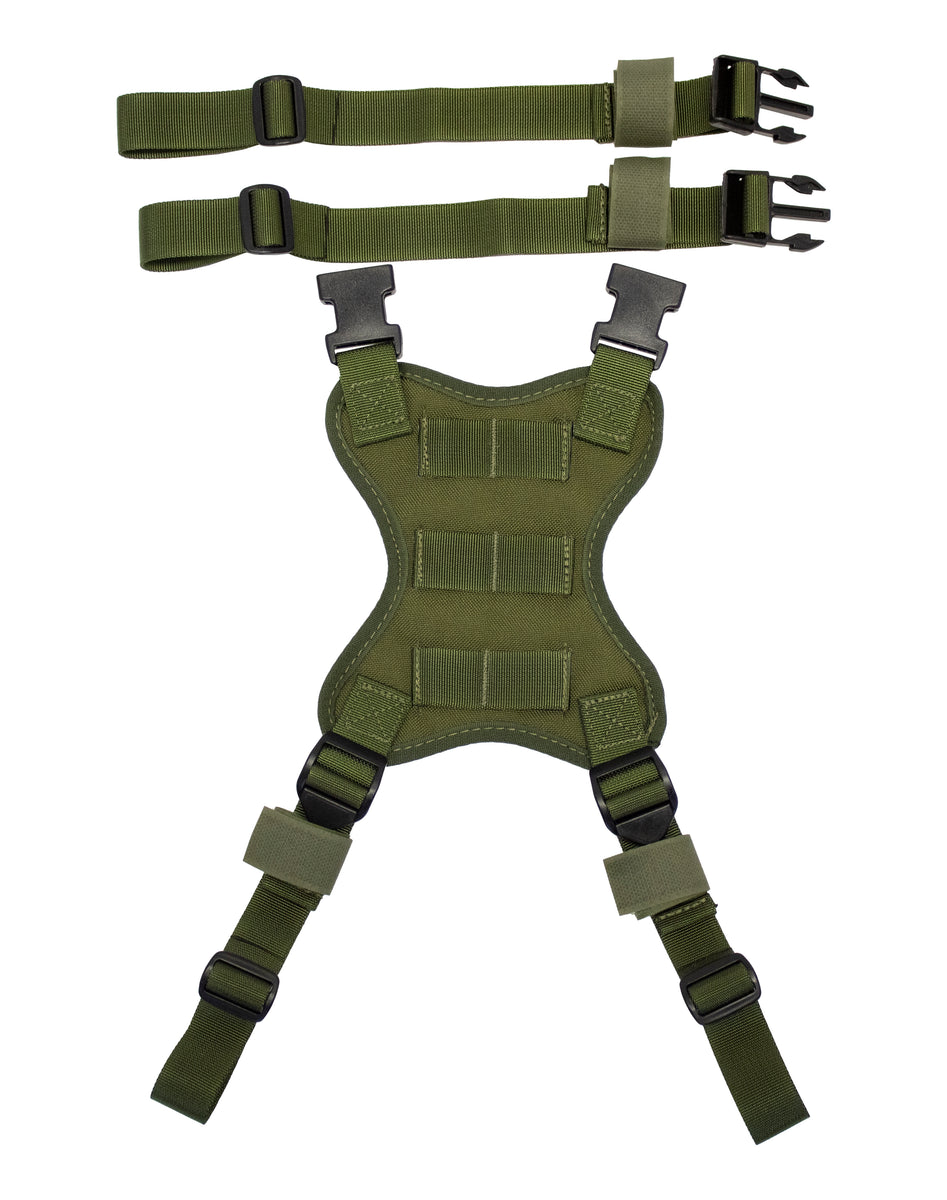Military Helmet Carrier Attachment (Olive Green) – Marauder Tactical UK