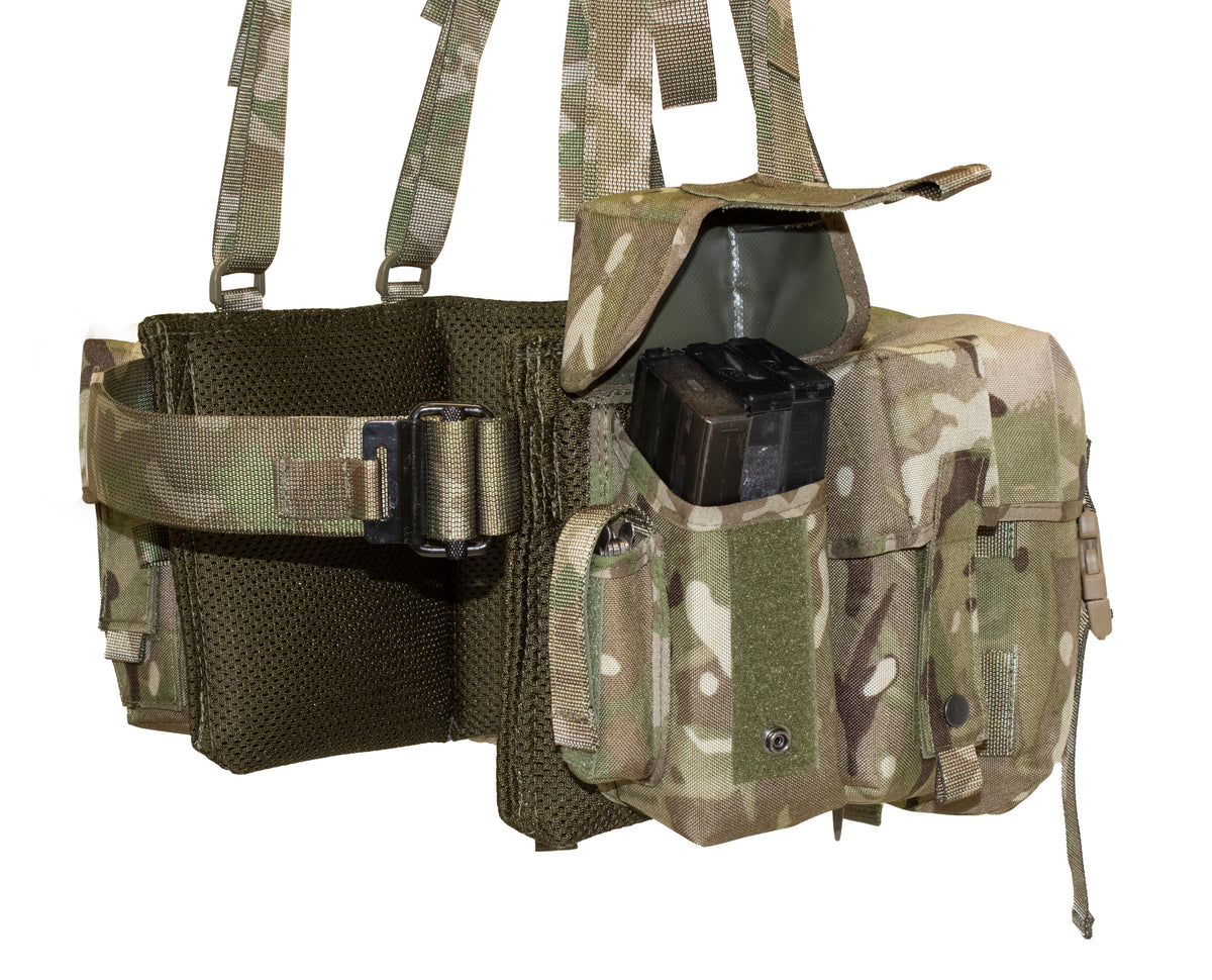 Special Forces Airborne Webbing Set (Yoke + 3 Pocket Belt) – Marauder ...